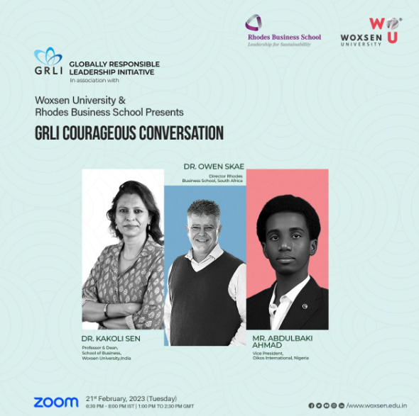 Woxsen University & Rhodes Business School |GRLI Courageous Conversation - GBSN