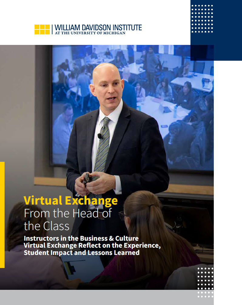 Virtual Exchange at William Davidson Institute - GBSN